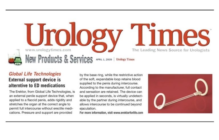 Global Life Technologies External support device is alternative to ED ...